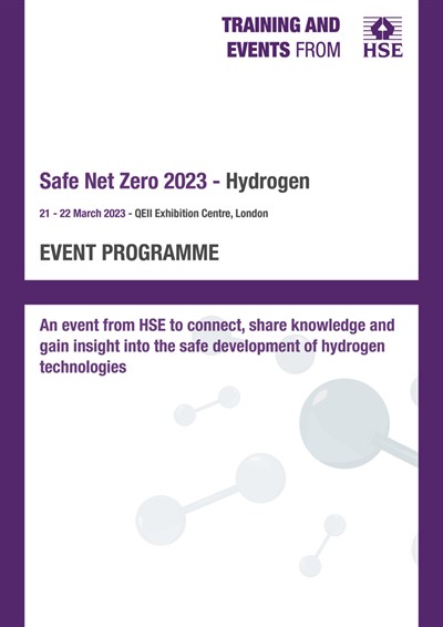 Safe Net Zero 2023 - Event Programme